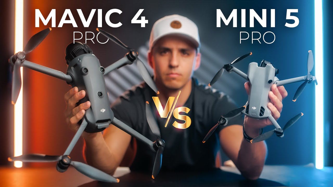 השוואה בין Mavic 4 PRO ל Mini 5 PRO - מגזין AV